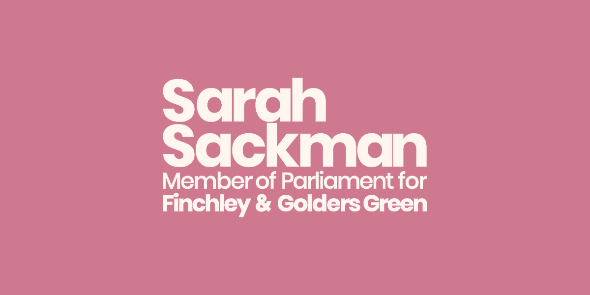 My Story - Sarah Sackman MP